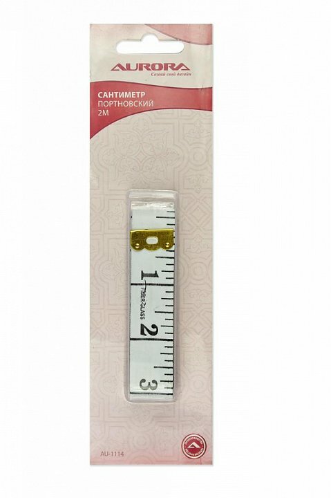 Сантиметр портновский в блистере 2м
