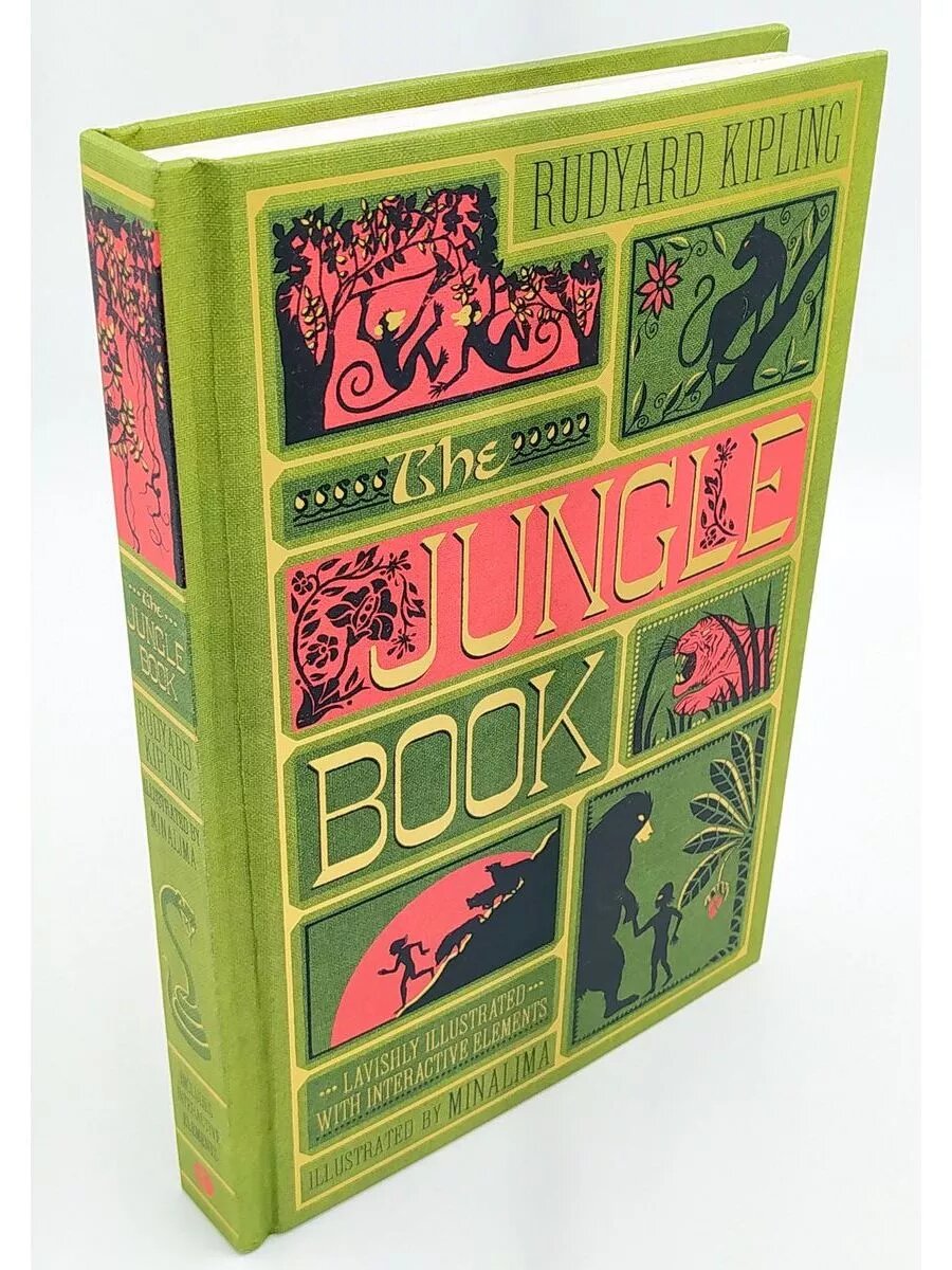 MinaLima The Jungle Book книга джунглей от Миналима | HarperCollins
