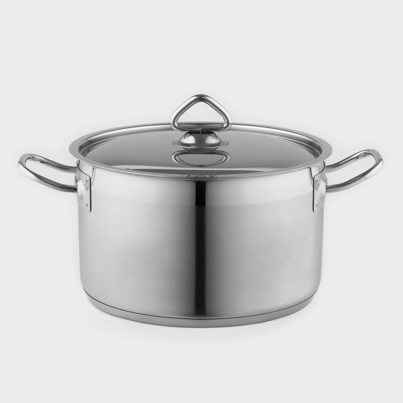 Кастрюля LUXSTAHL, 5 л, d 23.5 см, h 13 см, капсульное дно, индукция, нержавеющая сталь