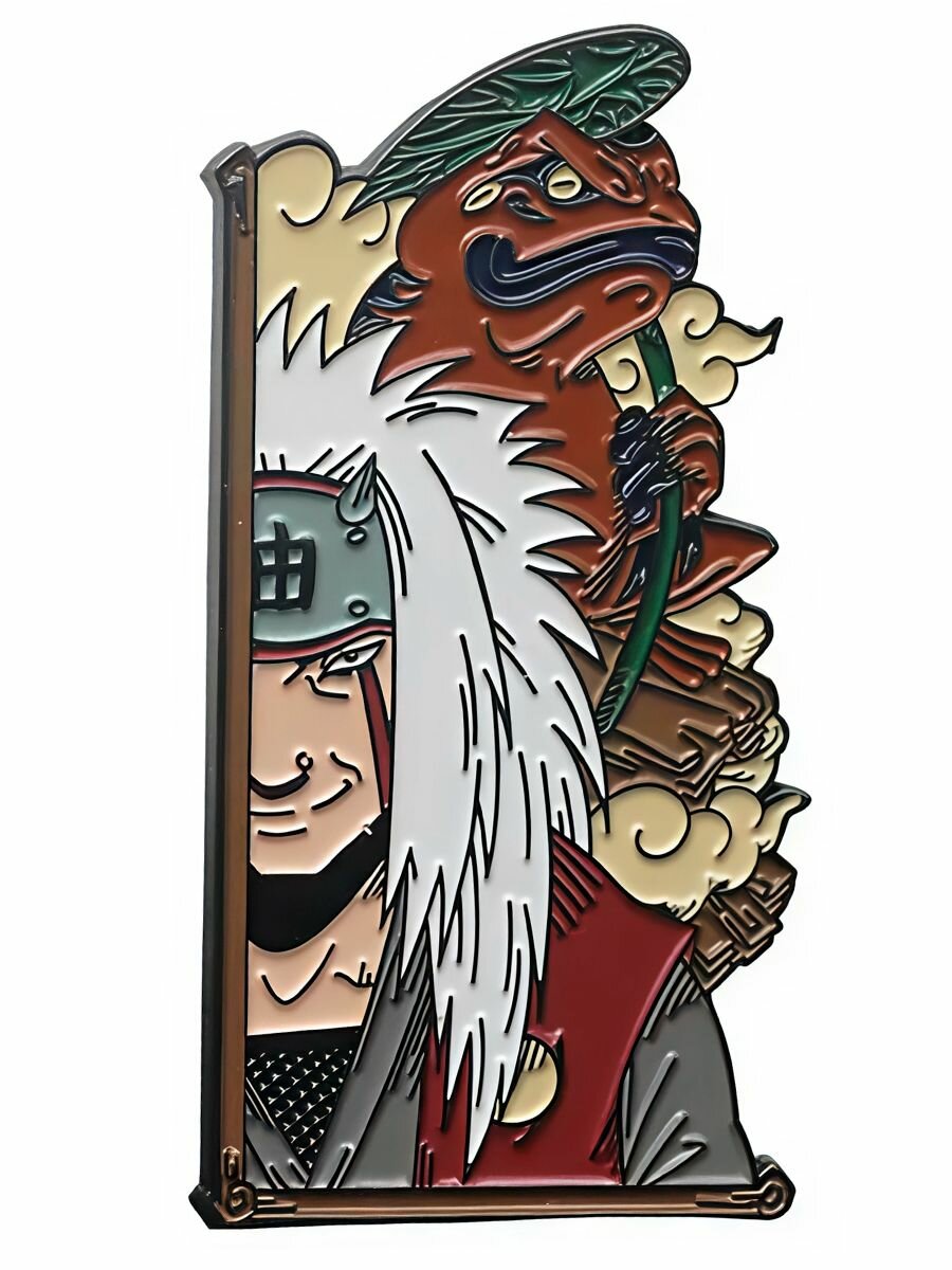 Значок Ниндзя Джирайя из аниме Наруто