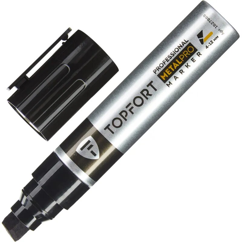 Маркер для металла TOPFORT MetalPro 4-12 мм черный 1827888 ZP2540