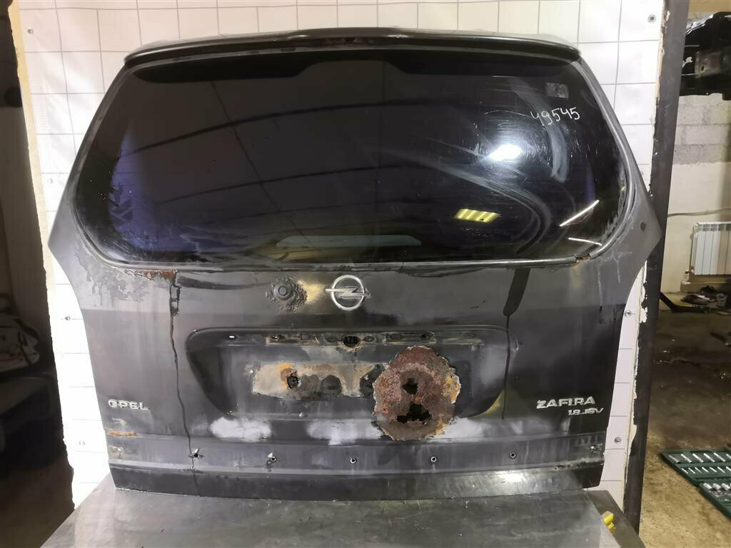 Дверь багажника со стеклом Opel Zafira A 99-05