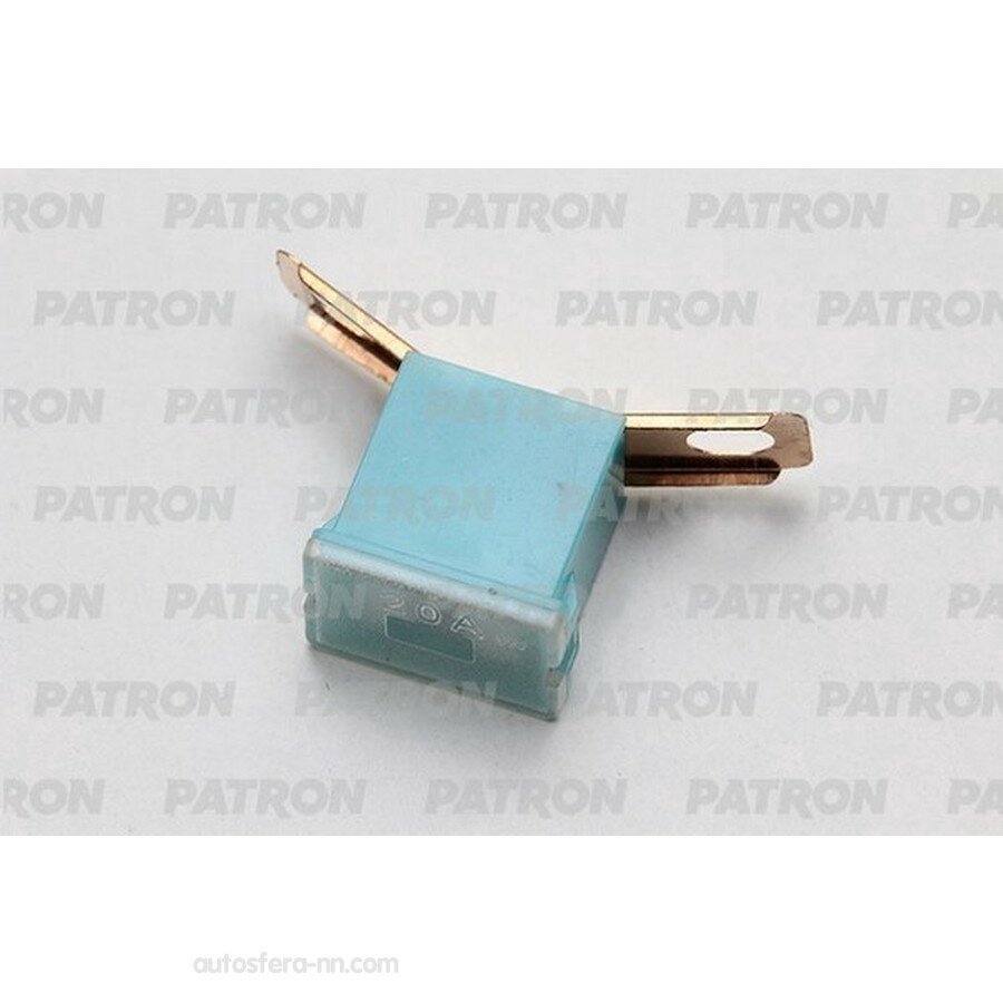 PATRON PFS124 Предохранитель блистер 1шт PLA Fuse (PAL298) 20A голубой 36x12x21.5mm
