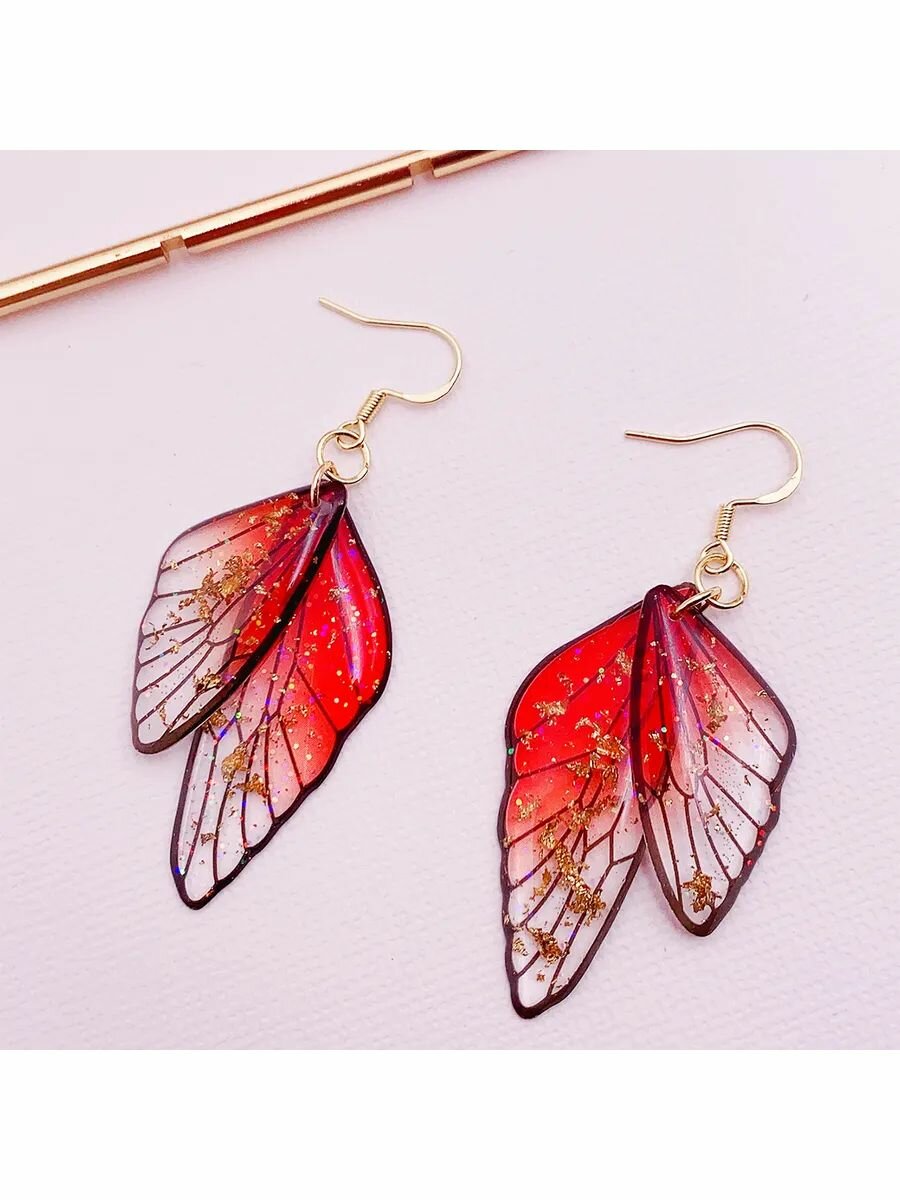 Серьги, искусственный камень