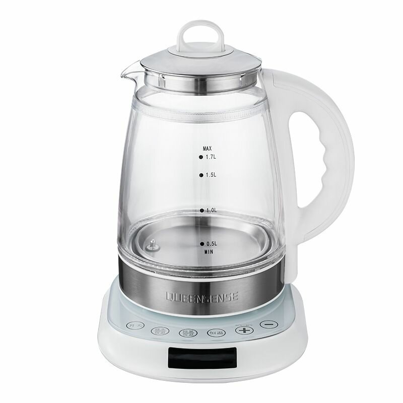 Термоизоляция QUEENSENSE и кипячение воды, автоматическое отключение питания, большая емкость, регулируемый режим, полностью интеллектуальный электрический чайник -jua
