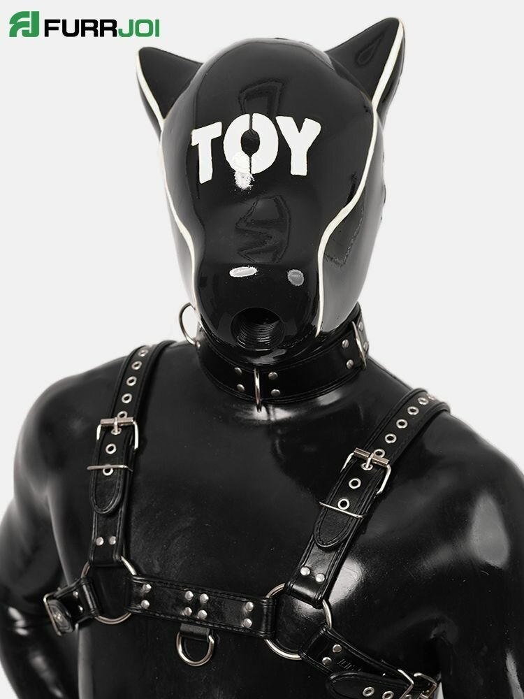 Furrjoi Силиконовый ido Dog с рисунком собаки-белое