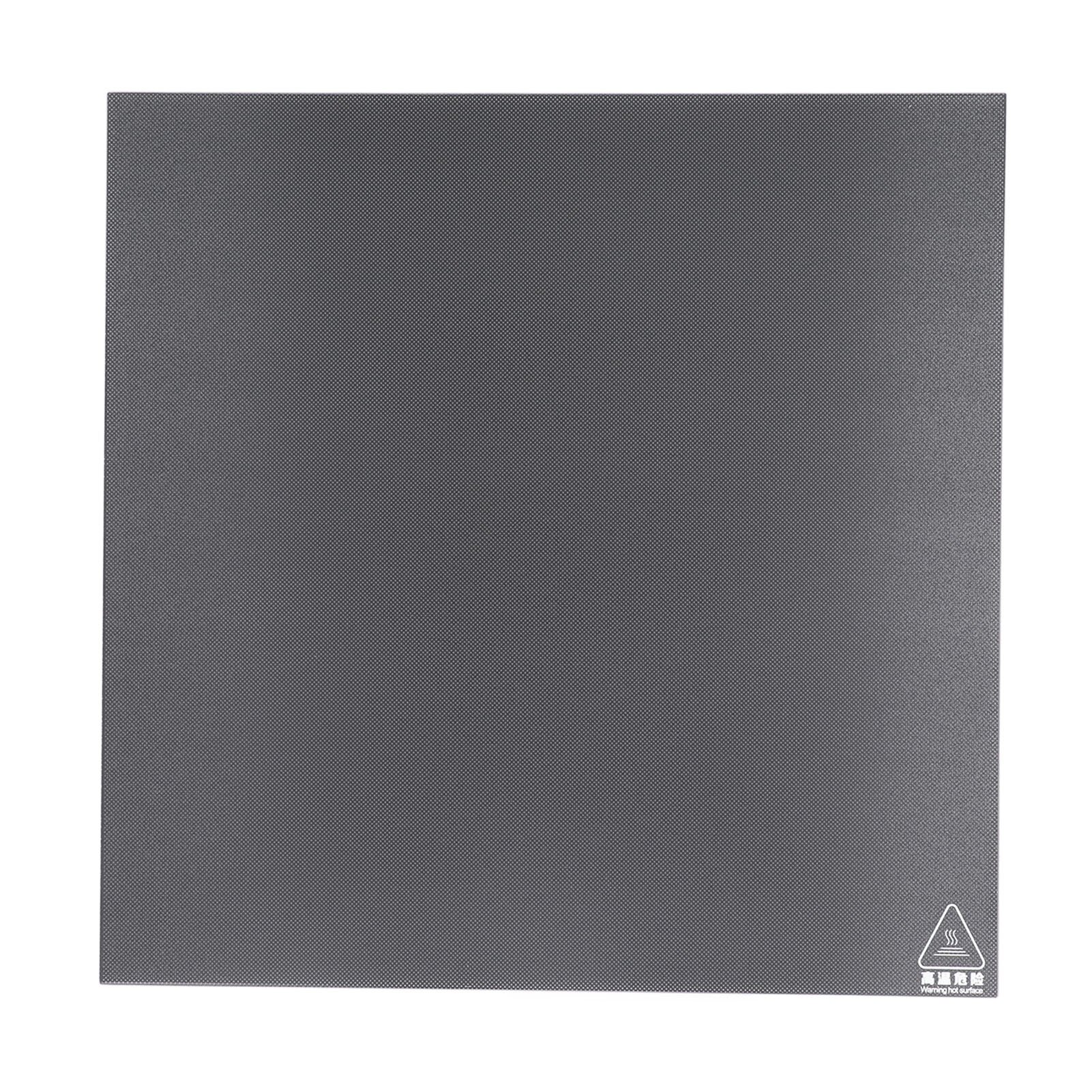 Стеклянная рабочая платформа для 3D-принтера Voron, 355x355x4 мм, с микропористым покрытием и высокой адгезией.