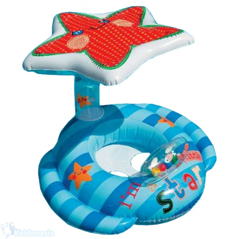 Круг Intex Звезда с навесом с трусами от 1 года 119x81 см 56582