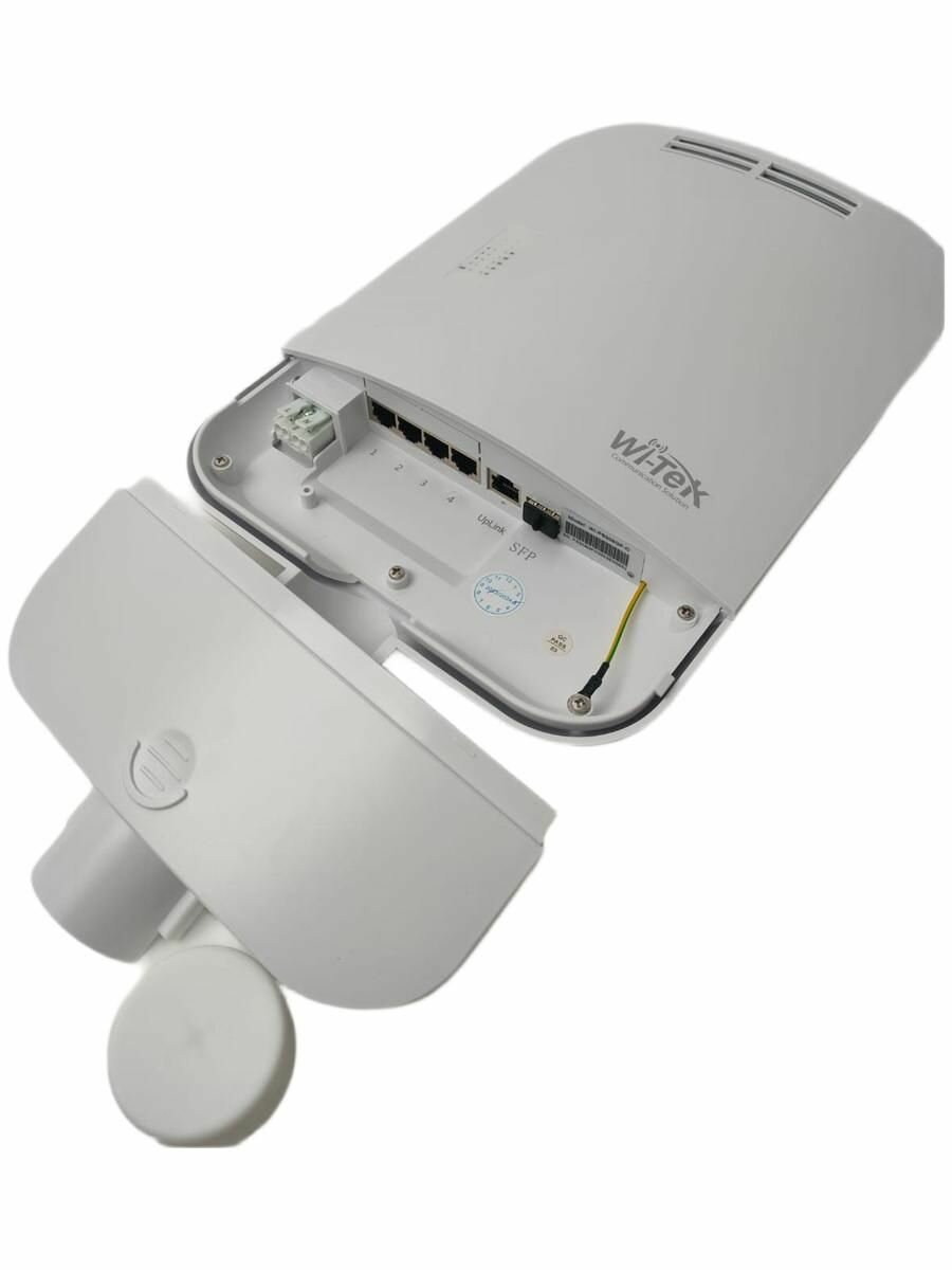Сетевой коммутатор Wi-Tek WI-PS306GF-O уличный неуправляемый PoE 65Вт, порты 4GE(PoE)+1GE+1SFP, IP