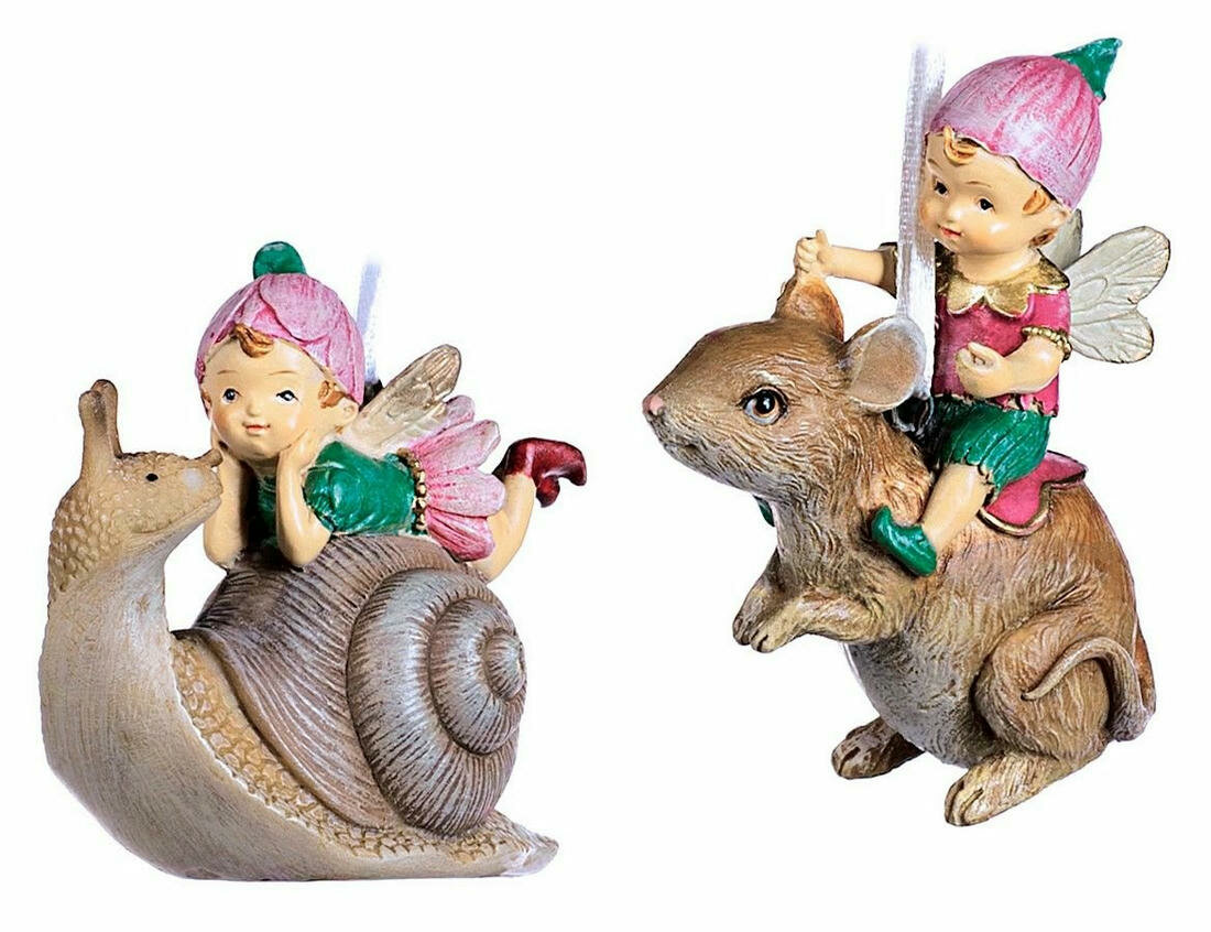 Елочная игрушка, полистоун, 8 см, Goodwill