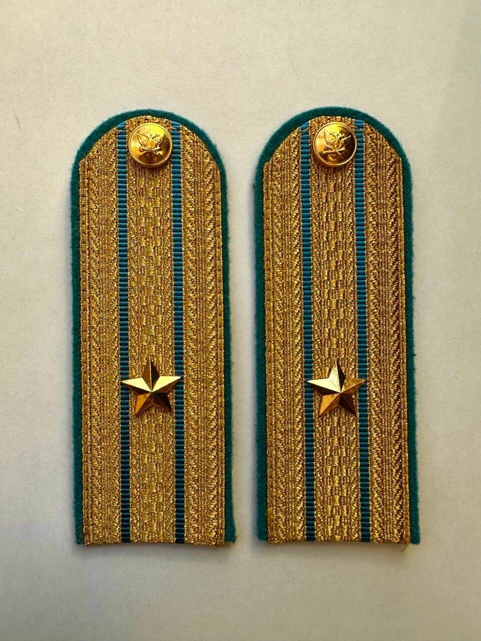 Погоны фссп парадные золотые с фурнитурой звание Майор