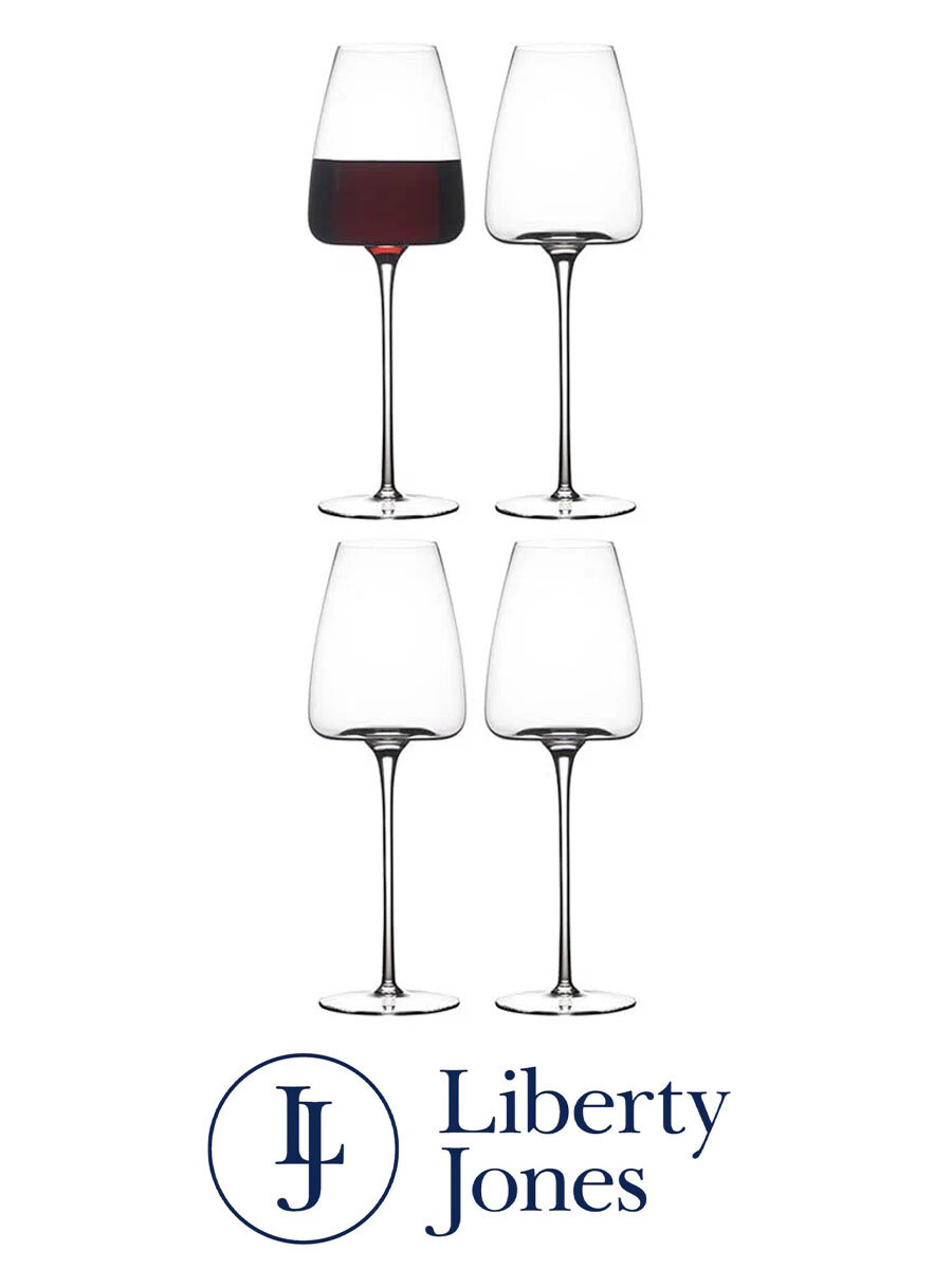 Набор бокалов для вина Liberty Jones Sheen 540мл, 4шт, выдувное стекло