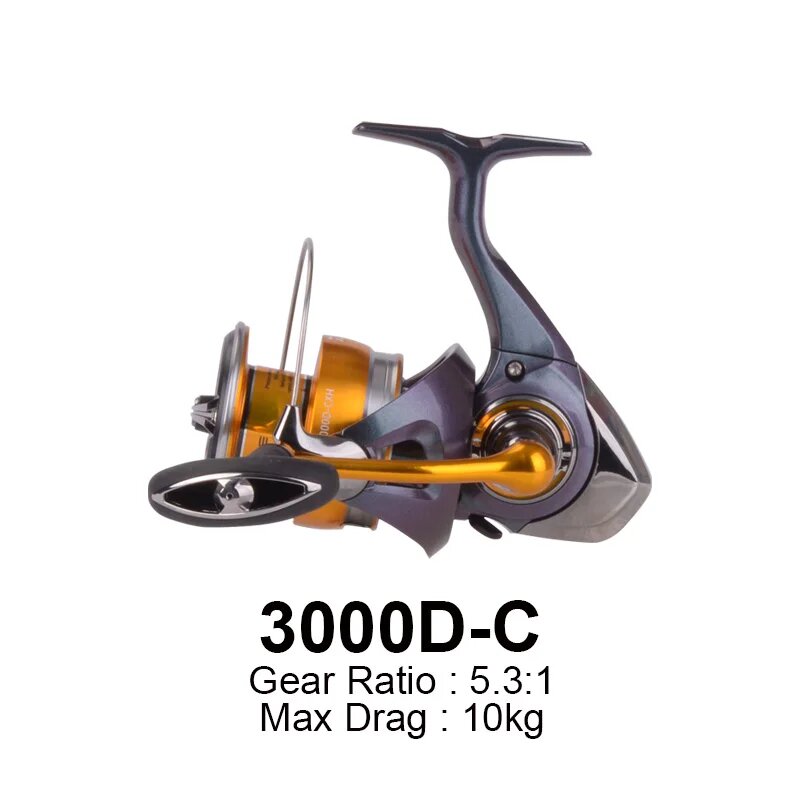 DAIWA 2024 REGAL CS LT безынерционная катушка 3000D-C