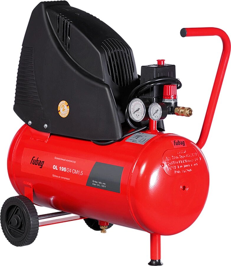 FUBAG 646034 / Компрессор поршневой FUBAG OL 195/24 CM1.5 безмасляный [646034]