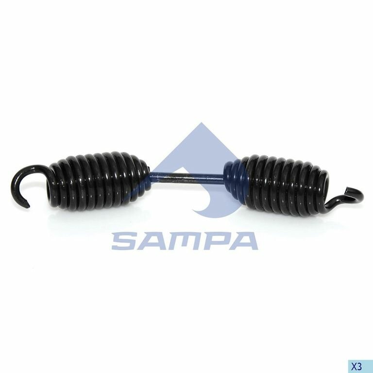 Пружина полуприцепа колодок стяжная для Рор арт 085032 SAMPA