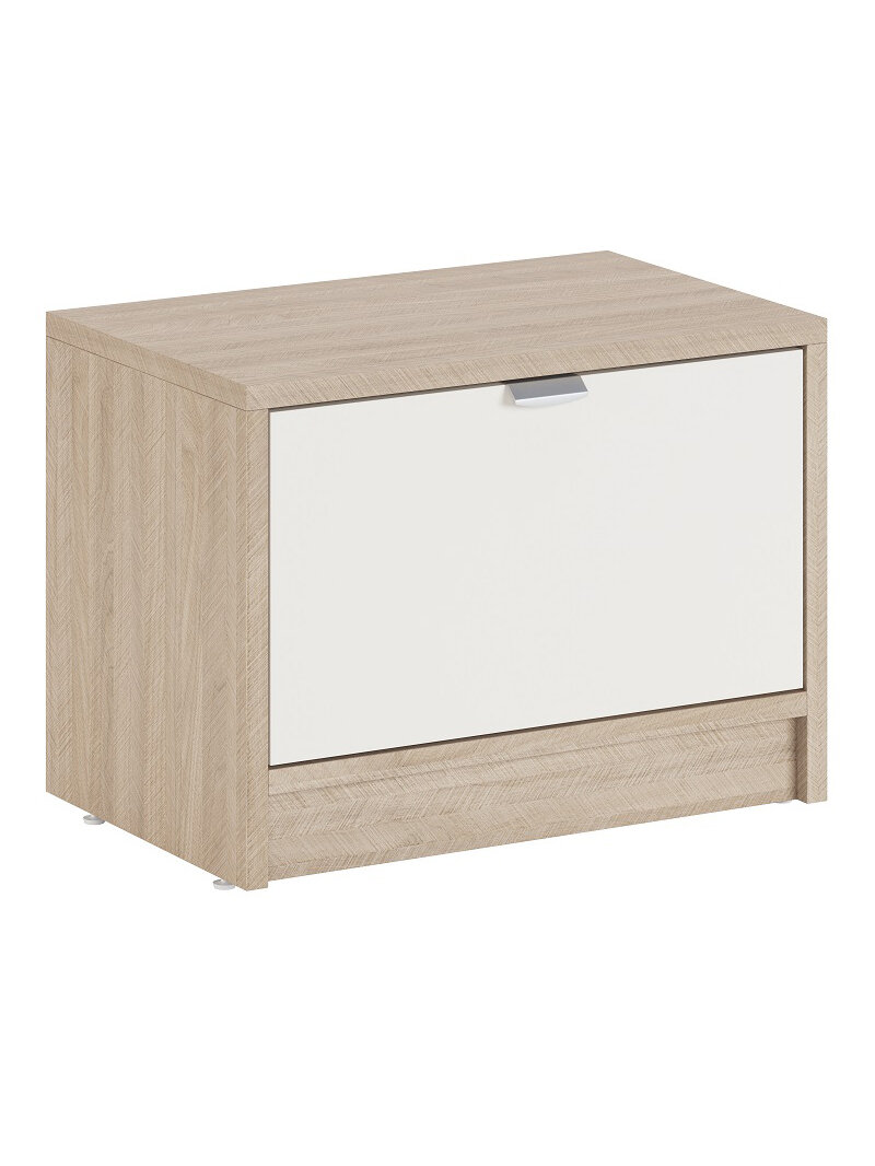 ARNIKA Обувница низкая, пуф Эльтон 7, 60х38х45 см, бежевый