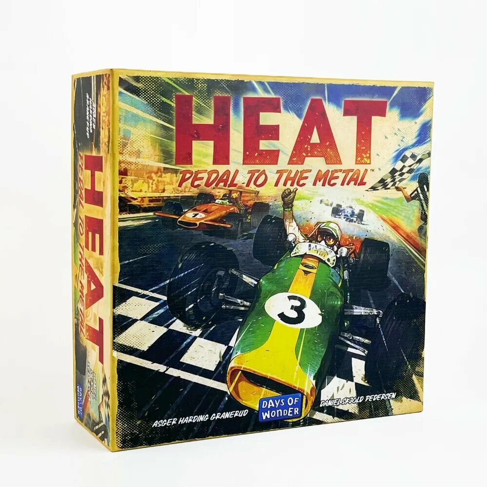 Шляпа: Настольная игра Pedal to the Metal для 1-6 игроков, Стратегическая гоночная игра продолжительностью 30-60 минут с премиальными компонентами, Семейная вечеринка