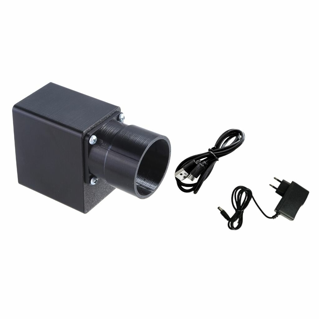 Воздуходувка, Тип C + источник питания постоянного тока с регулировкой скорости вращения вентилятора + источник питания 12 В-Европейский стандарт-40 мм