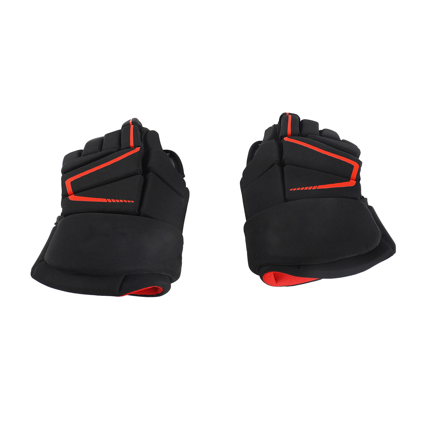 Хоккейные перчатки с гибкими пальцами, защитные перчатки для хоккея на льду, флорбола и роликовых коньков, 10 дюймов.