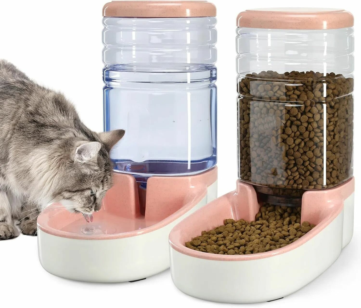 DINGXIAN Гравитационный автоматический кормушка-водопровод для кошек и собак программное питание Многофункциональный комплект для щенков и котят