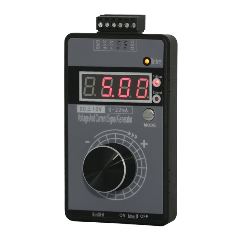 Генератор сигналов напряжения 0-10В и тока 0-22мА