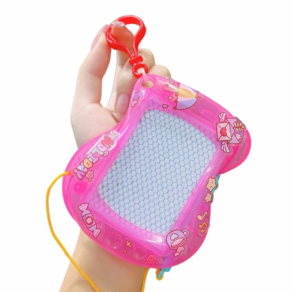 Брелок, Креативная мини магнитная доска - розовый, 1 шт