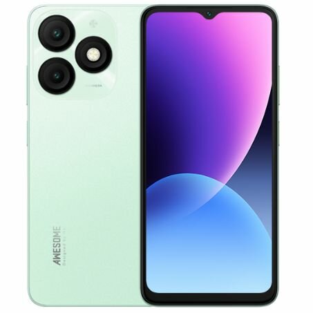 6,6" Смартфон ITEL A50 3/64 ГБ (A667LP/10057956) зеленый