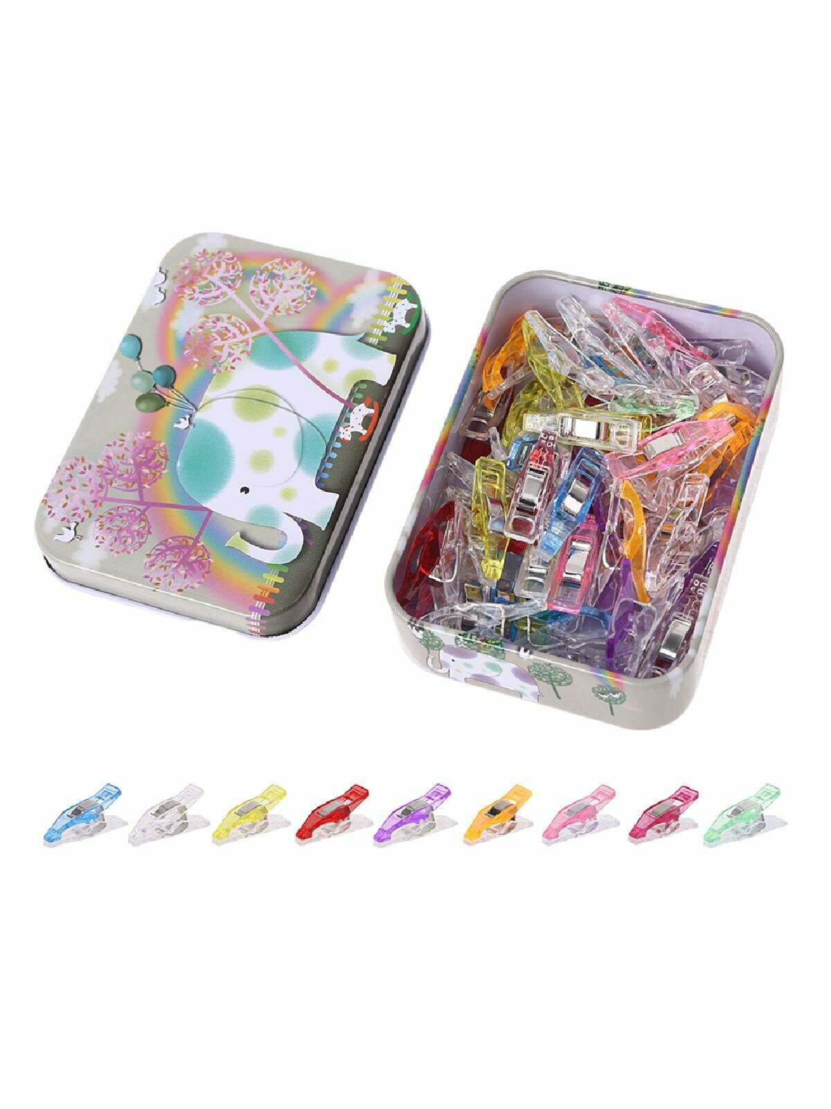 50 штук Многофункциональные клипсы для шитья и квилтинга