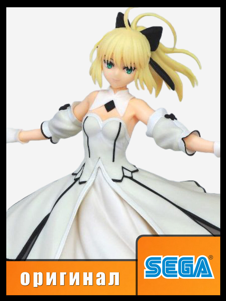Оригинальная фигурка Saber Lily от Sega из аниме Fate/Grand Order / Сэйбер Лили «Судьба: Великий приказ» 23 см