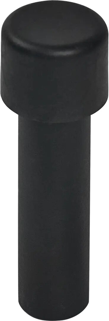 Стопор дверной настенный УД-03 BM цвет матовый черный