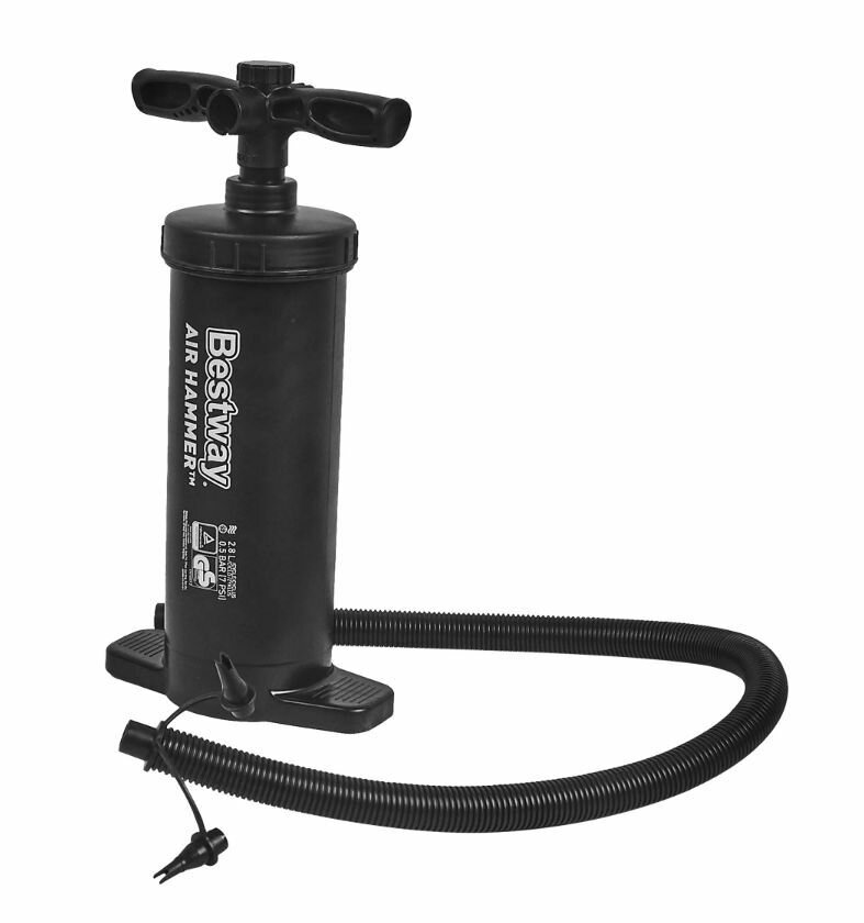 Насос ручной Bestway Air Hammer 37 см полипропилен черный
