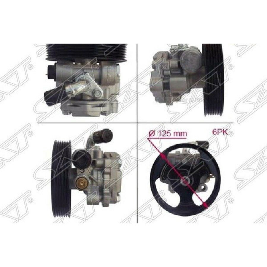 SAT STVP123 Насос ГУР MAZDA 3 1,4/1,6 03-