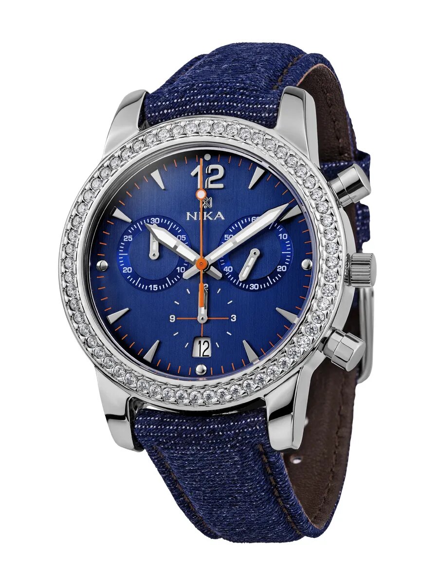 Наручные часы Ego, серебро, фианит