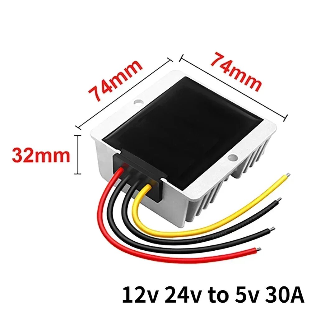Преобразователь напряжения Kangwobei DC/DC Converters 12V 24V в 5V