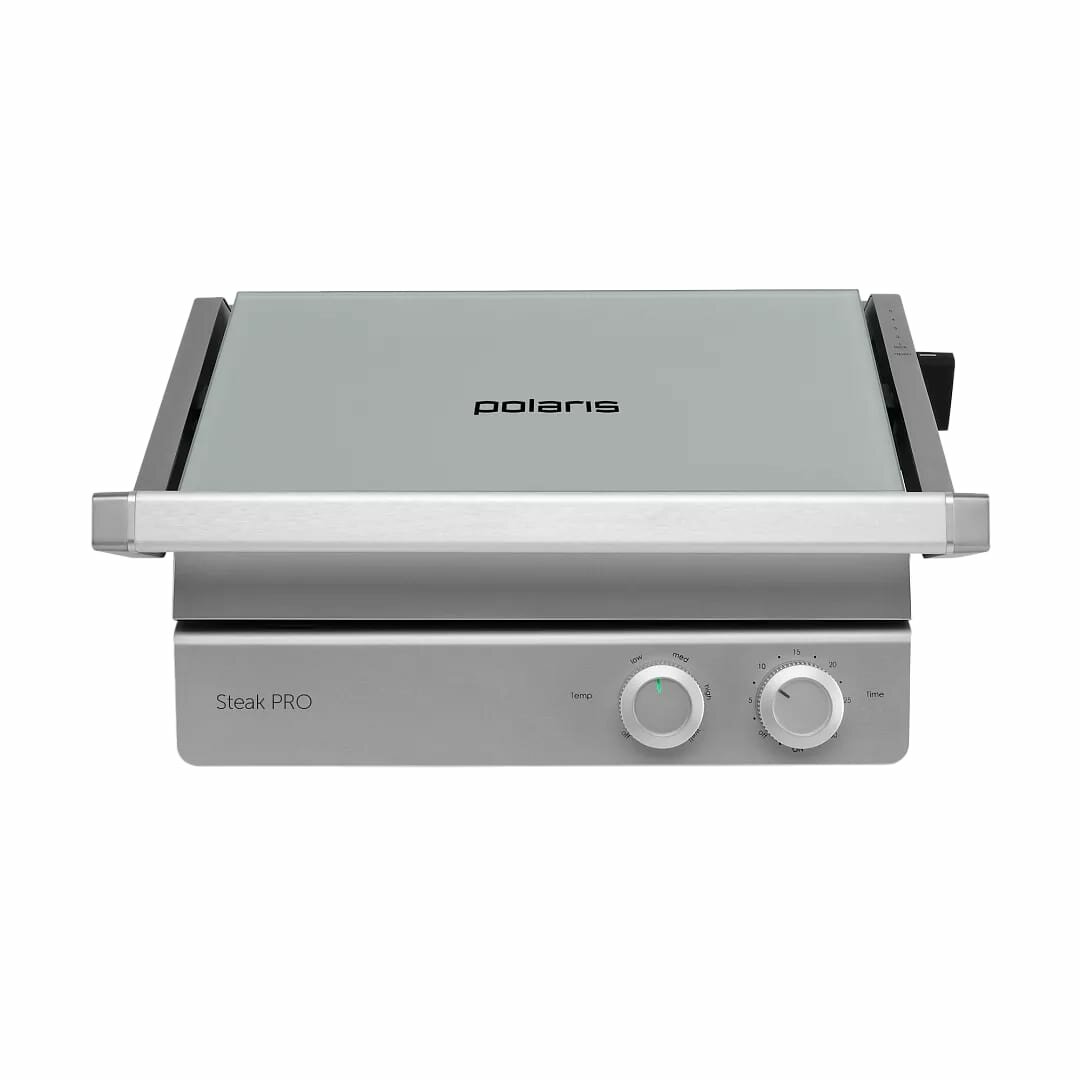 Гриль-пресс Polaris PGP 3006. Цвет: серебристый.