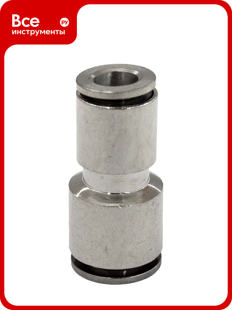 Фитинг цанга прямой 8-10 мм PI TOOLS 5321, 10мм, пластик, со специальной цангой