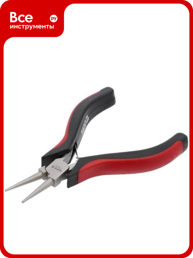 Круглогубцы YATO 115мм YT-2086 37142086 092 1, для защиты от коррозии, профессиональная углеродистая сталь