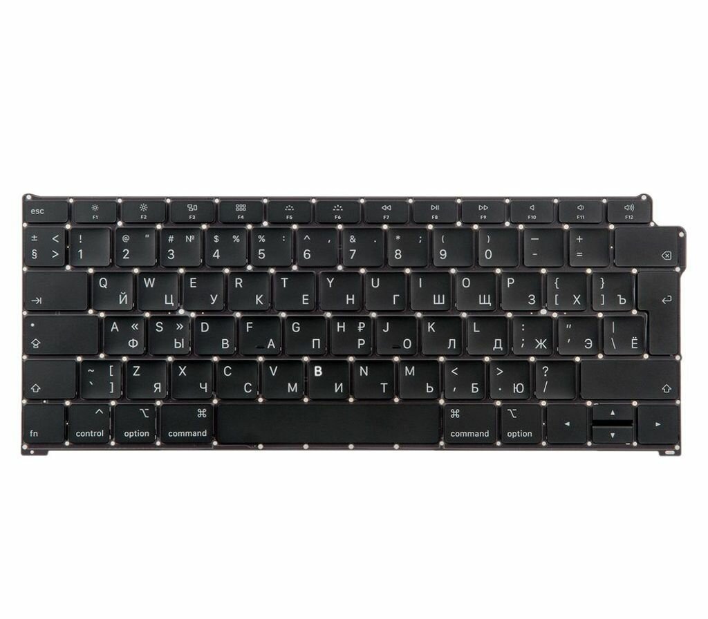 Клавиатура для MacBook Air 13 Retina A1932 Late 2018 Mid 2019 Г-образный Enter RUS РСТ