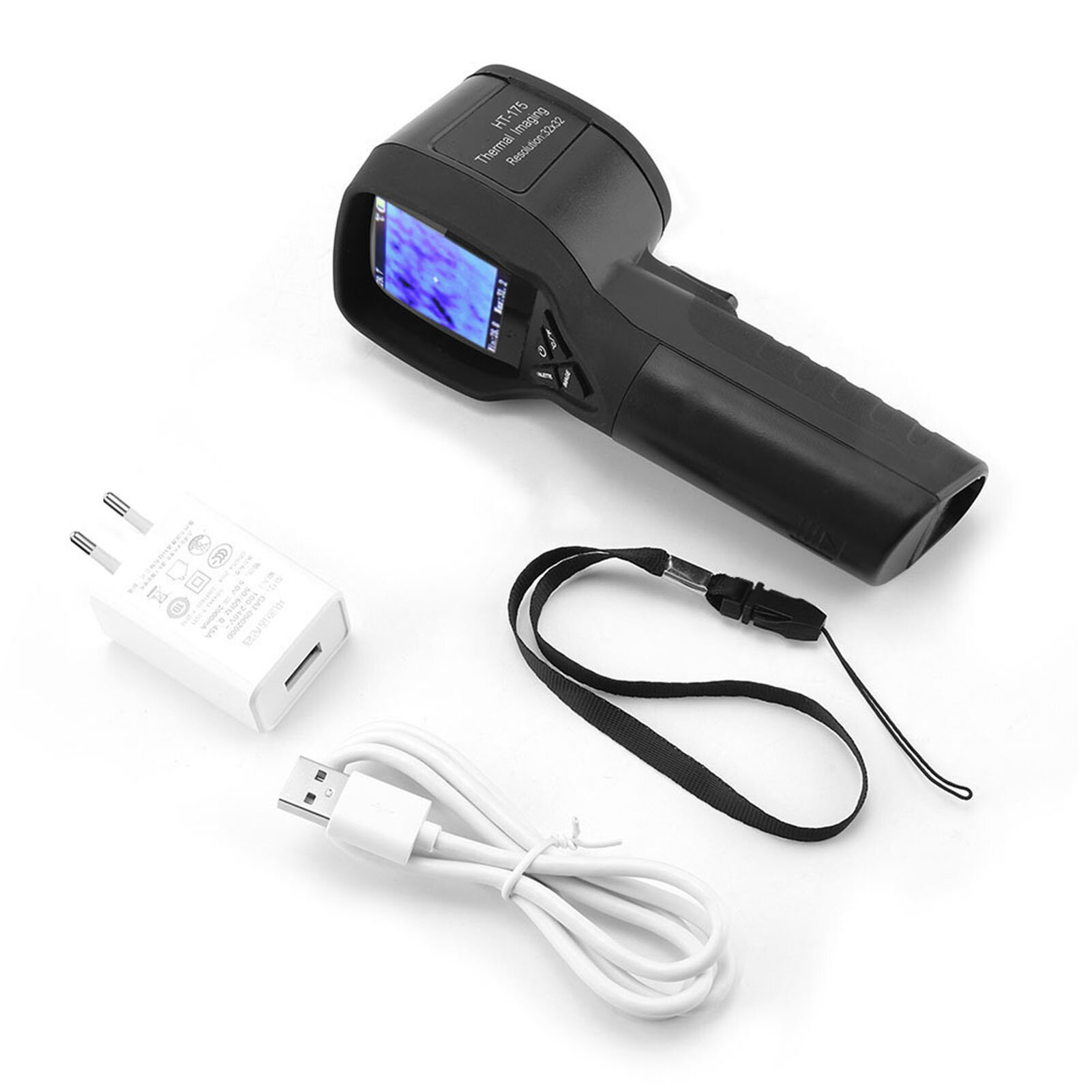 HT175 ИК Инфракрасный Термометр Тепловизионная Камера 20 ~ 300°C Разрешение 32*32