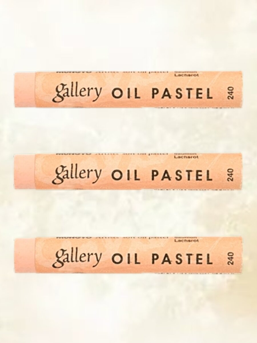 Пастель масляная мягкая профессиональная MUNGYO Gallery Лососевый №240 (3шт)