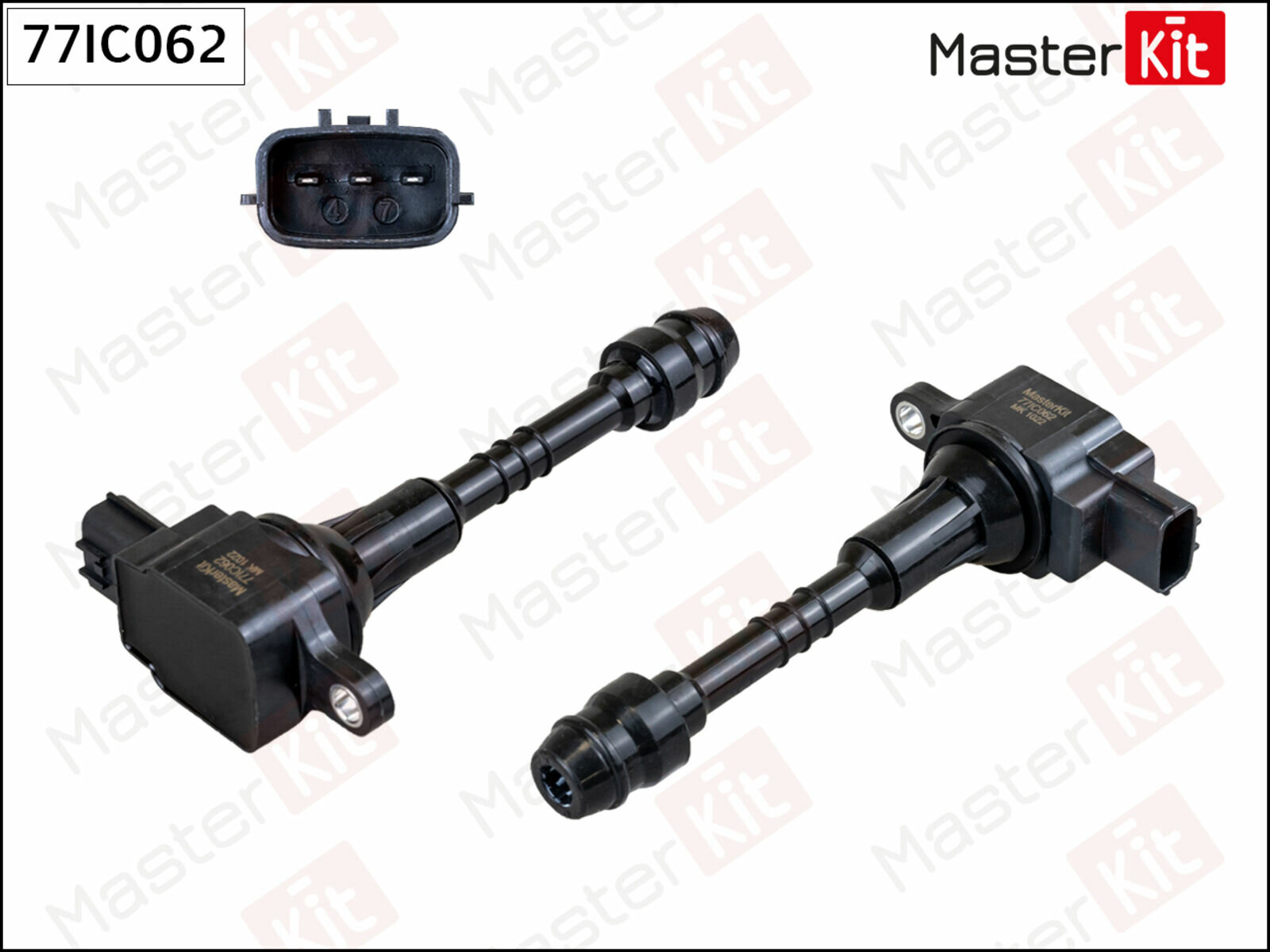 Катушка Зажигания Nissan Almera N16, Primera P12(Masterkit 77Ic062)