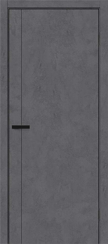 BRAVO Межкомнатная дверь 200*80, Браво-0.10. П, Slate Art , Эко Шпон 200*80 Slate Art