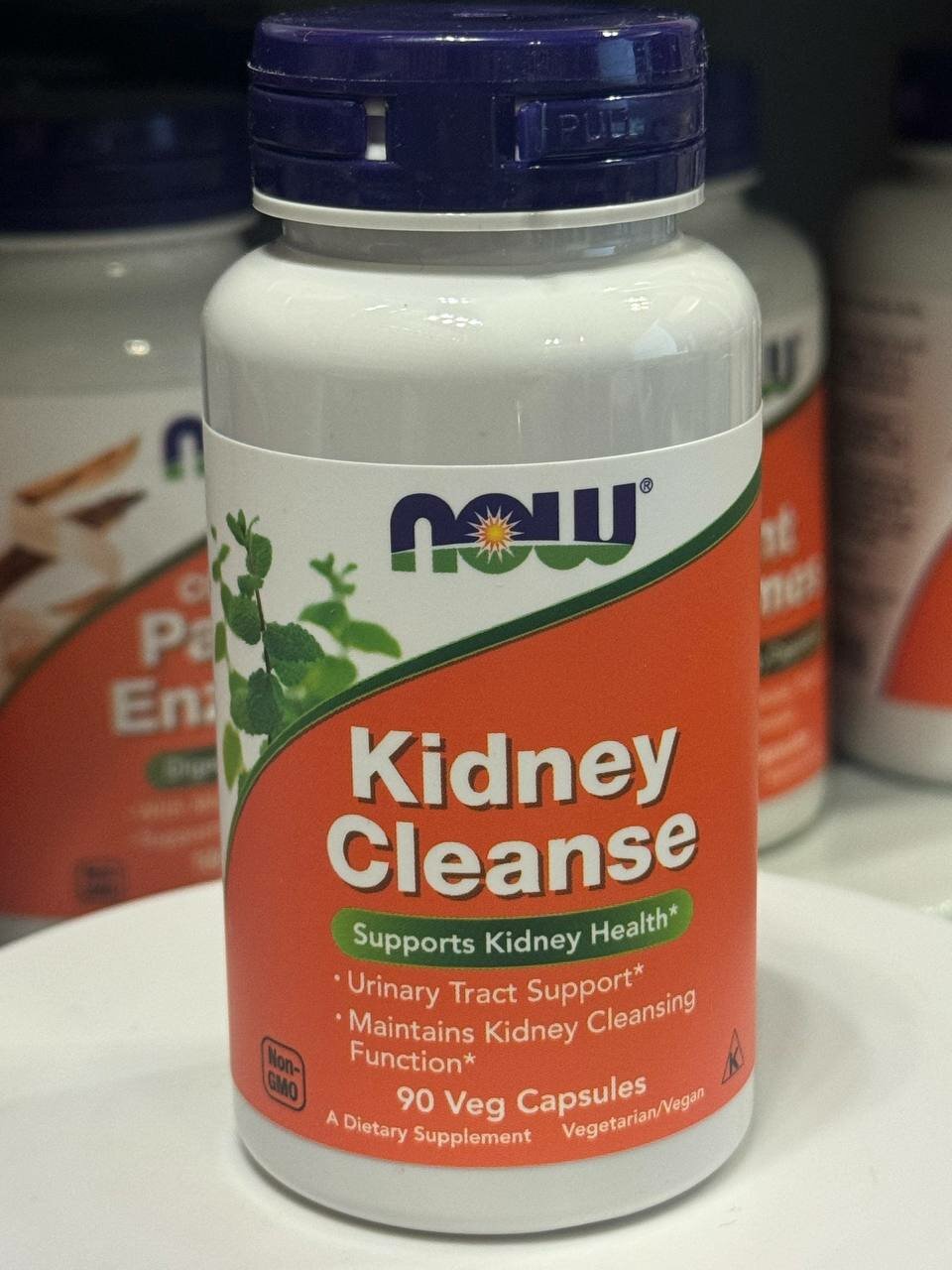 NOW Kidney Cleanse, Здоровье почек и Мочевыделительной системы, 90 капсул