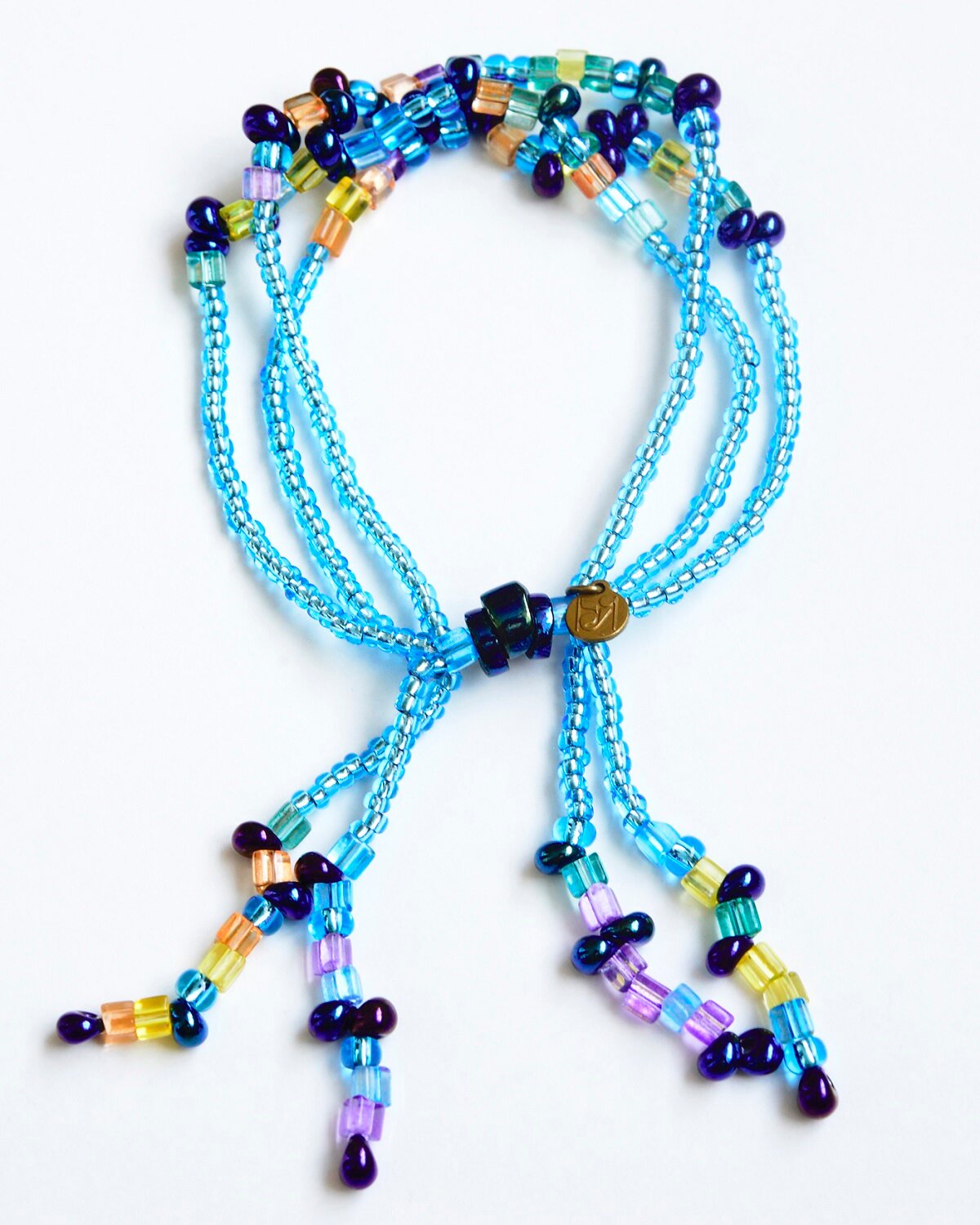 Браслет Bohemia Style, стекло, хрусталь, богемское стекло, бисер, кристалл