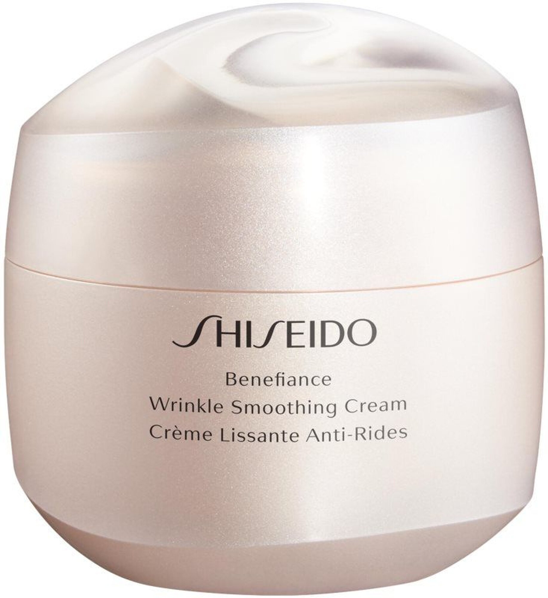 Shiseido Крем против морщин на день и ночь для всех типов кожи Benefiance Wrinkle Smoothing Cream 75 мл