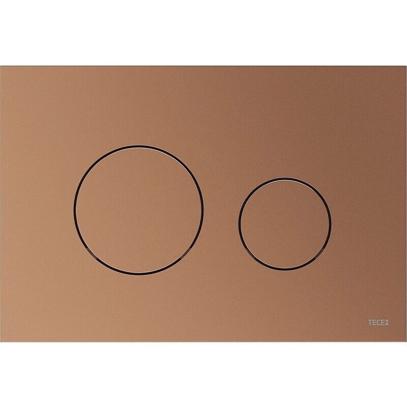 TECEloopПластиковая панель смыва унитаза для системы двойного, цвет Красная бронза металлик 9240937
