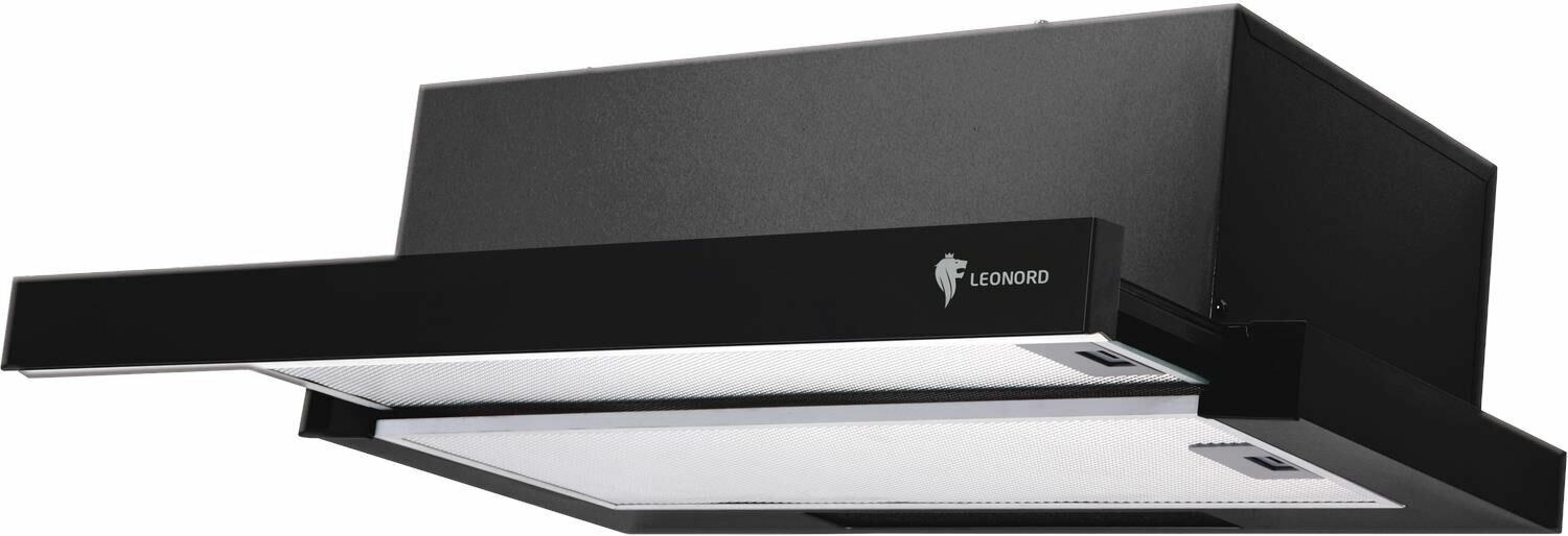 Вытяжка кухонная LEH-030-60B черный