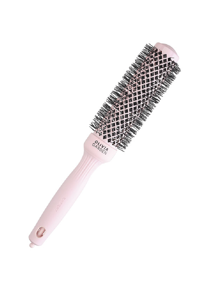 Термобрашинг OLIVIA GARDEN EXPERT BLOWOUT SPEED XL Wavy Bristles Pastel Pink 35 мм