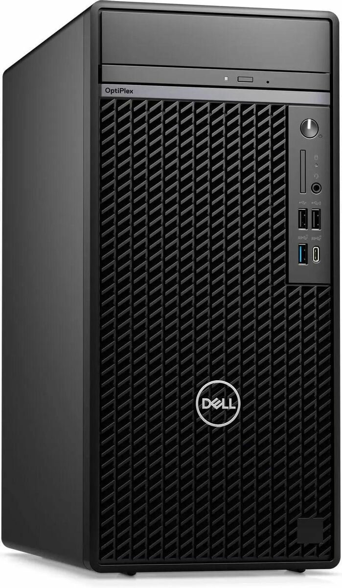 Компьютер Dell Optiplex 7020 Tower Intel Core i5 14500, DDR5 8ГБ, 512ГБ(SSD), Intel UHD Graphics 770, Windows 11 Pro, черный 7020-5851