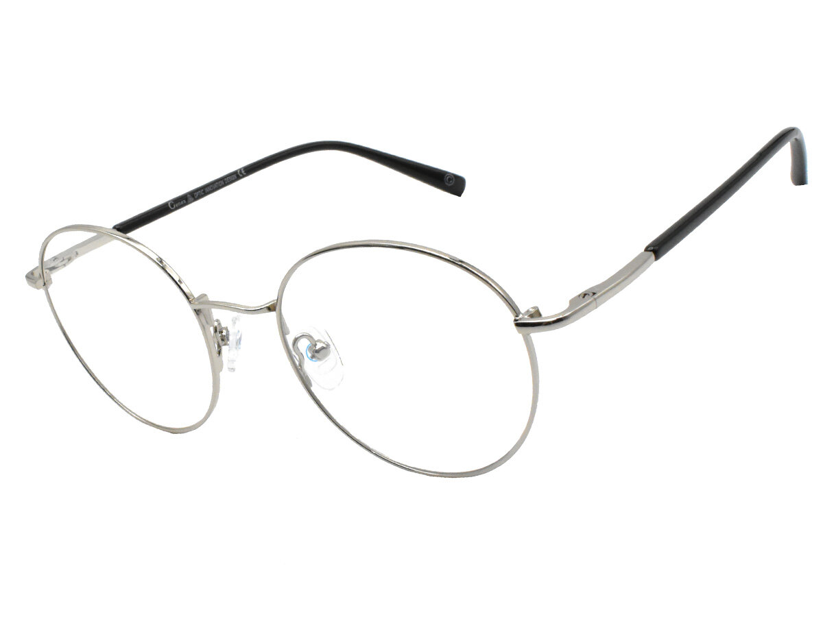 Оправа для очков Genex G-1267 C005 пол Унисекс форма оправы Круглая цвет оправы Серебряный